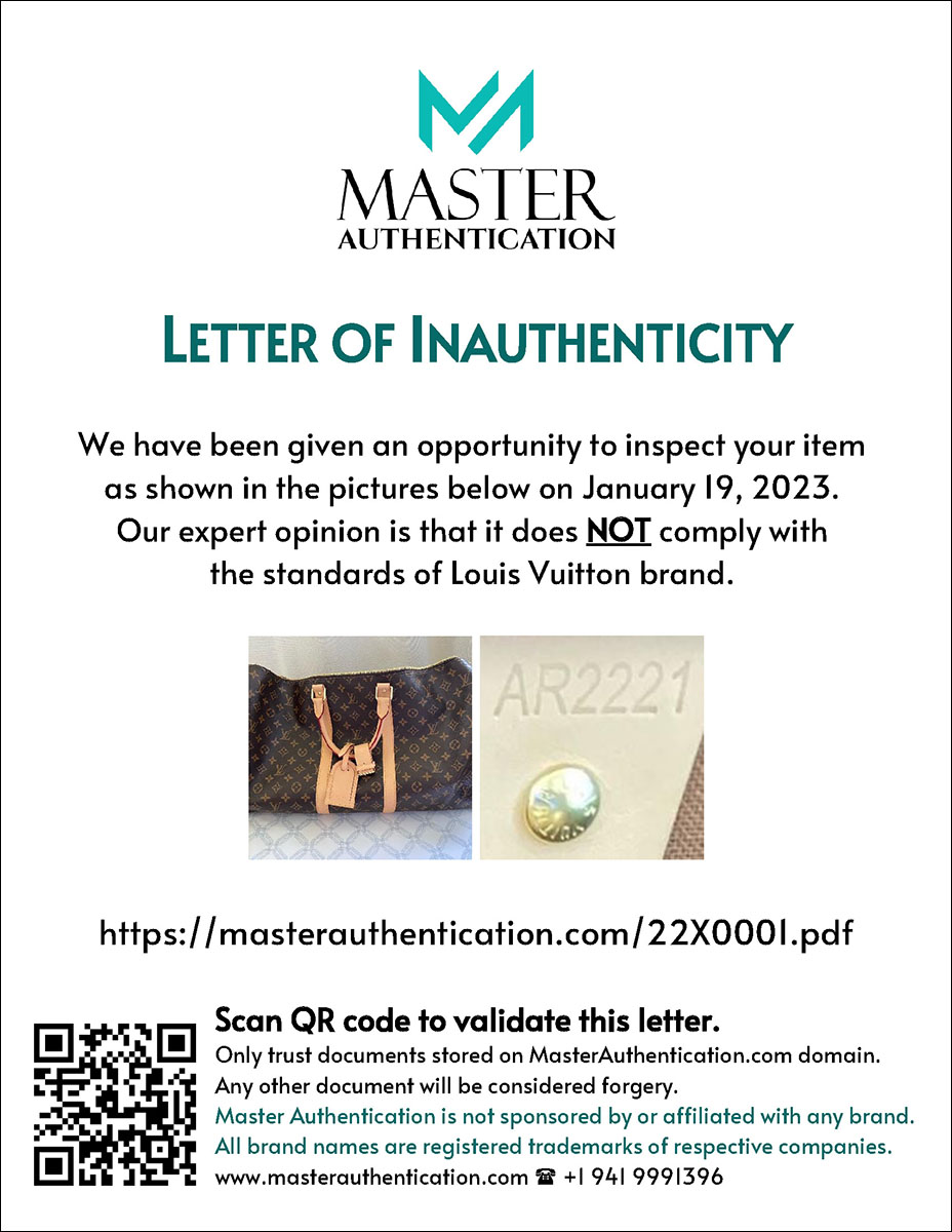 Authentication – Master Authentication